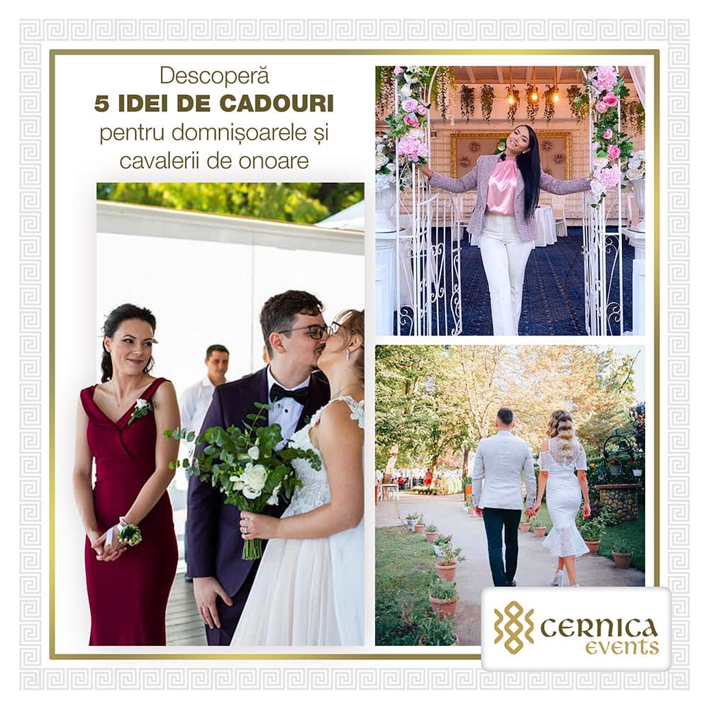 5 idei de cadouri pentru domnișoarele si cavalerii de onoare